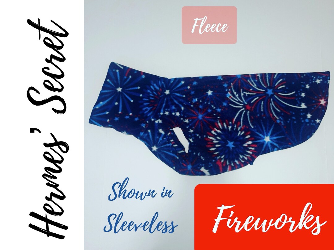 Hermes Secret Fireworks Fleece Jammies Etsy