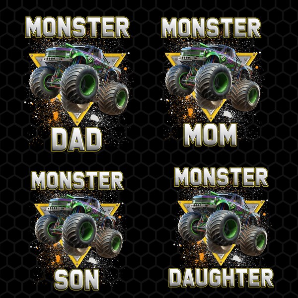 Monster Jam Png Design - Etsy
