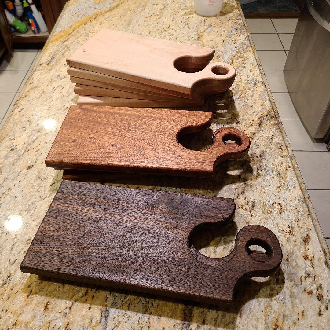 Handmade Hardwood Cheese/bread Board - Etsy