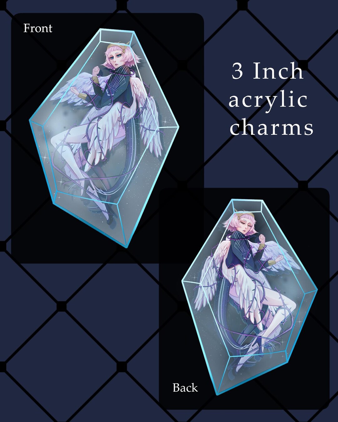 Rella Cygnus Charm - Etsy