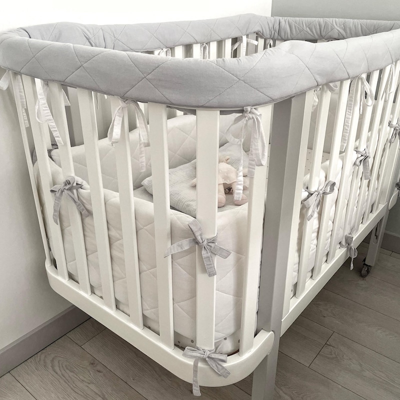 Crib Rail Guard - Etsy
