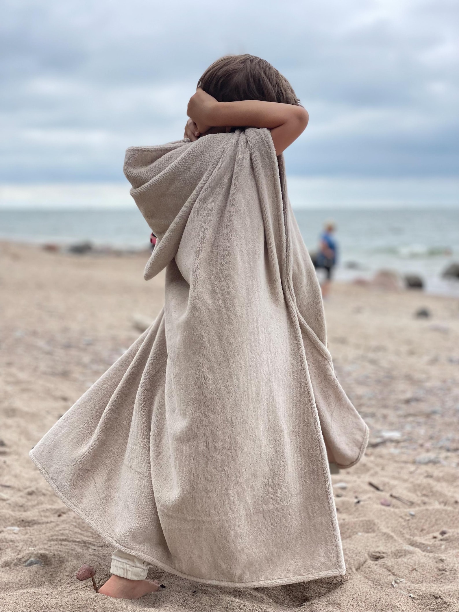 Kids Beach Poncho Towel, Toddler Beach Poncho, Hooded Beach Towel, Kids ...