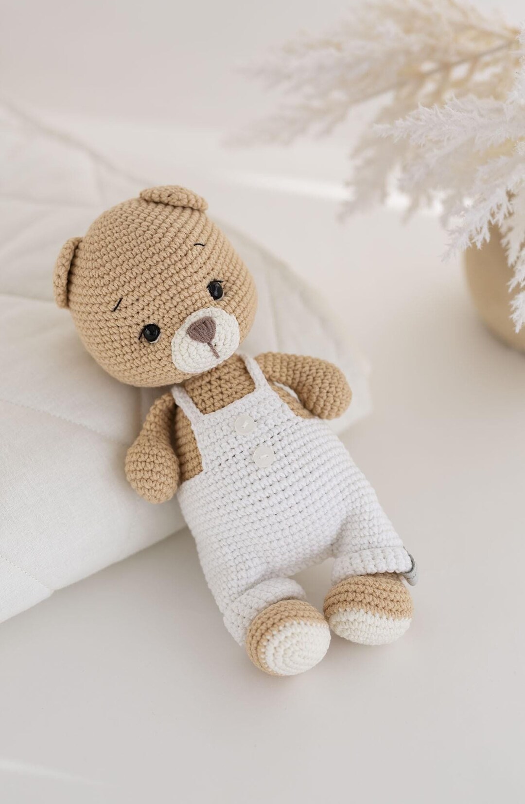 Hand Crochet Soft Toy, Crocheted Toys Baby Shower Gift Set, 10.6 ...