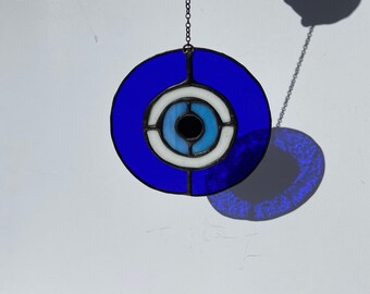 Evil Eye Stained Glass | Etsy