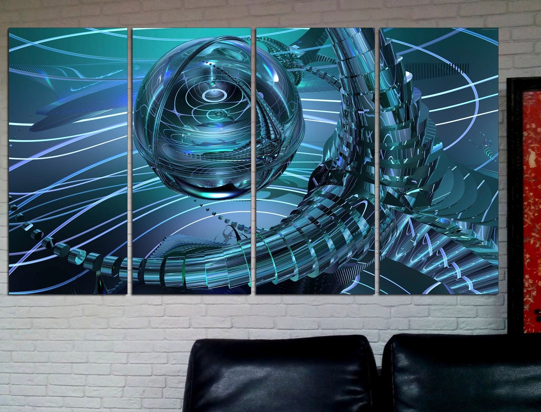 Collage Art Abstract Art Canvas Collage Wall Prints Stretched Canvas ...