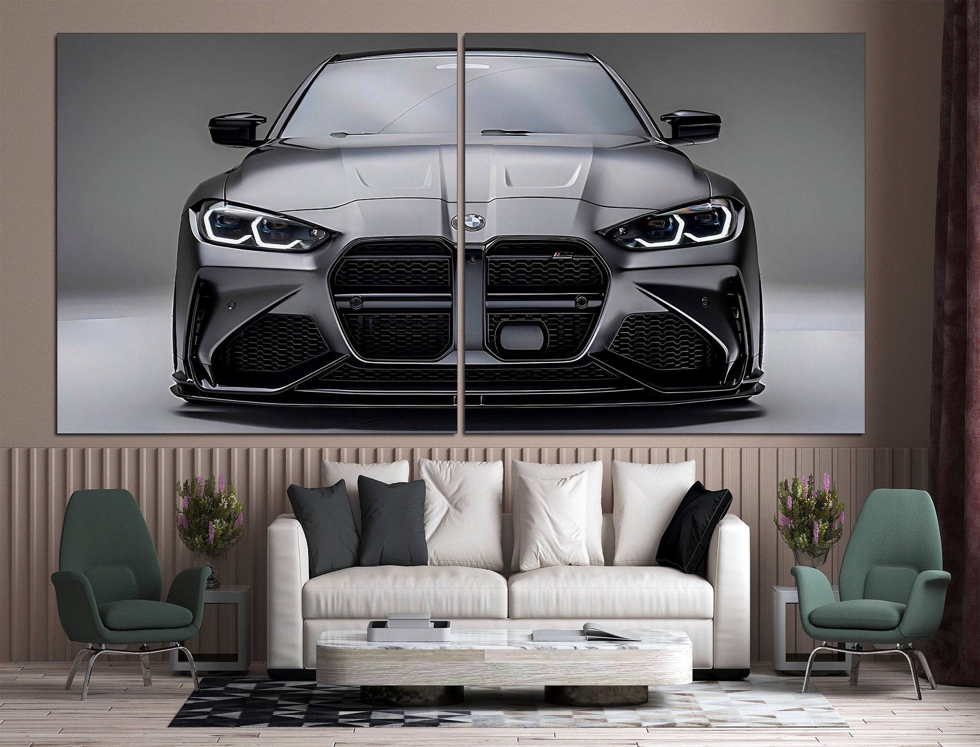 Bmw Poster Modern Car BMW Black - Etsy