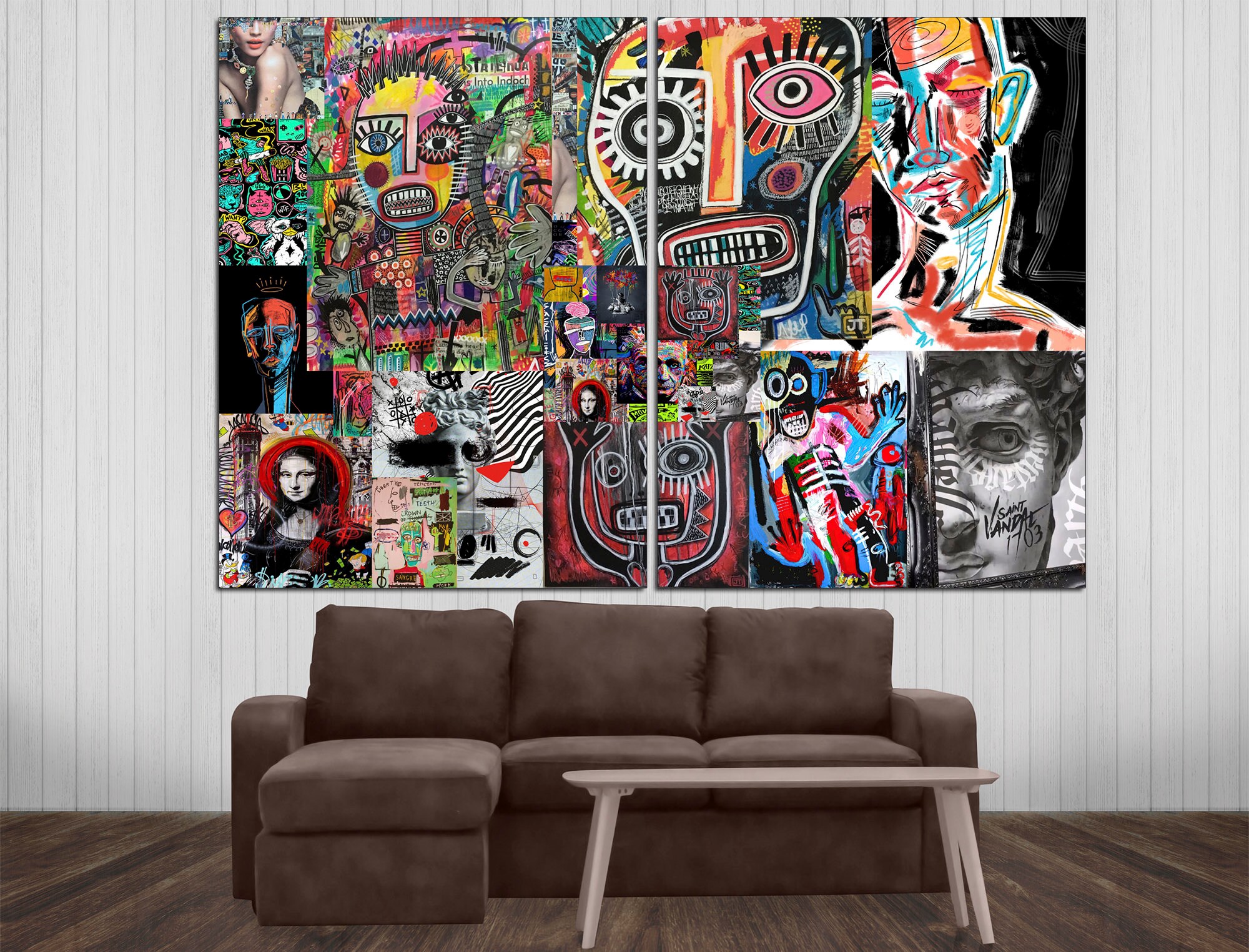 Graffiti Street Art Contemporary Print Trendy Wall Art Street Art on ...