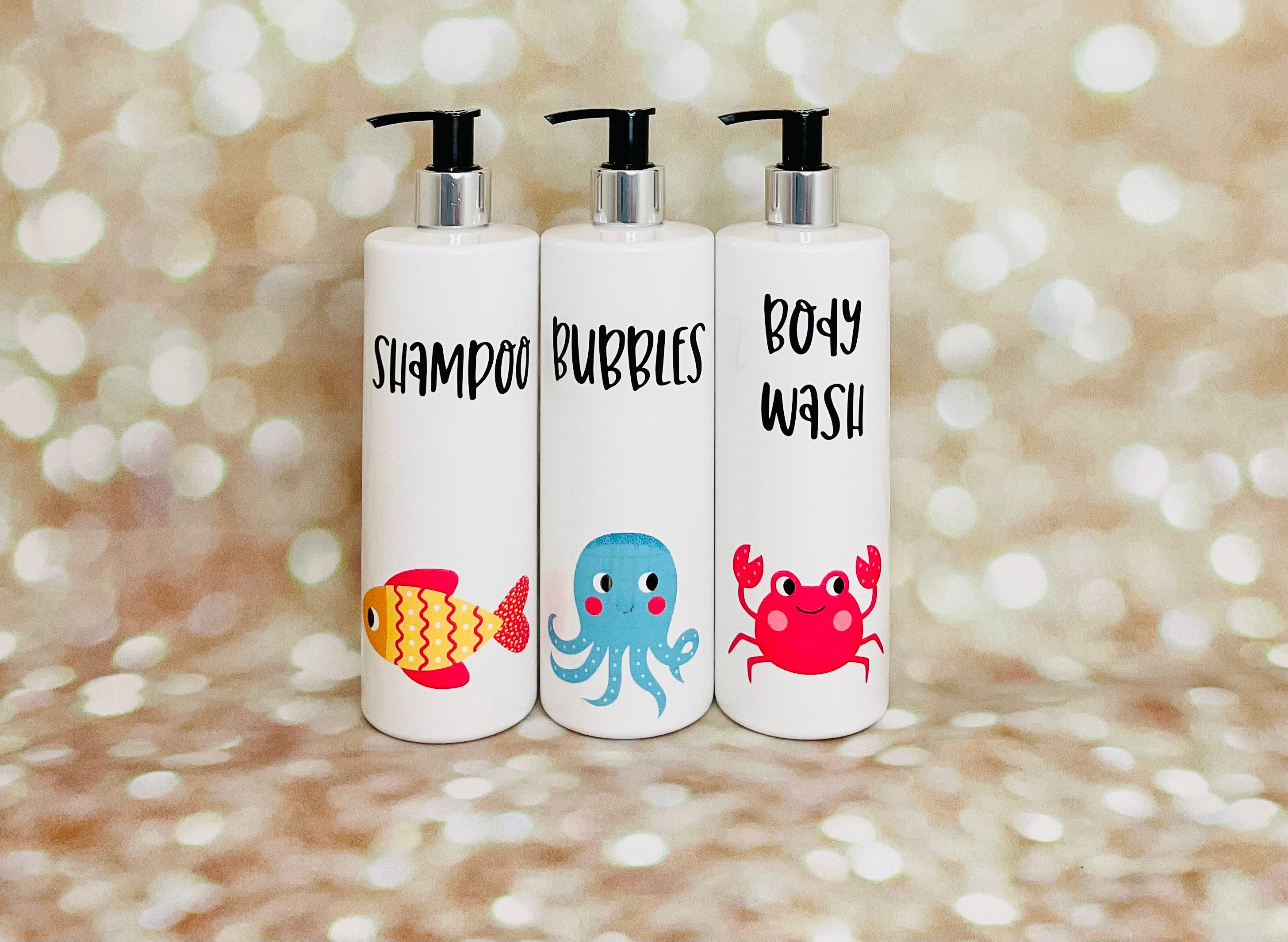 Fancy Shampoo Bottles
