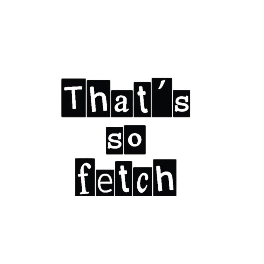 Mean Girls Thats so Fetch Svg Jpg Png/thats so Fetch Svg Jpg/mean Girls ...