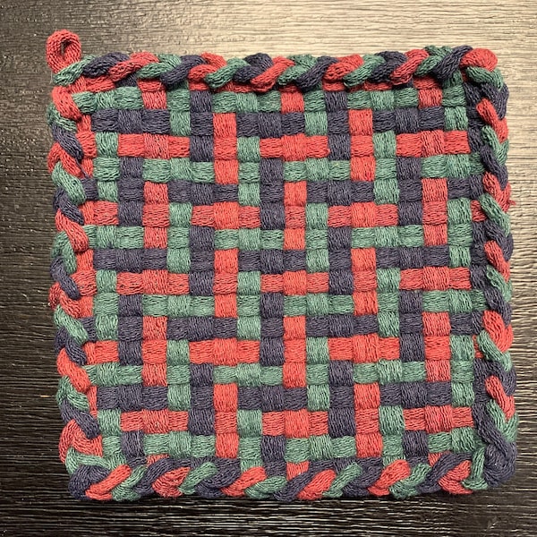 Woven Potholder - Etsy