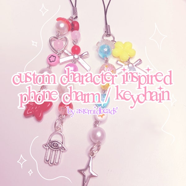 Anime Phone Charm - Etsy