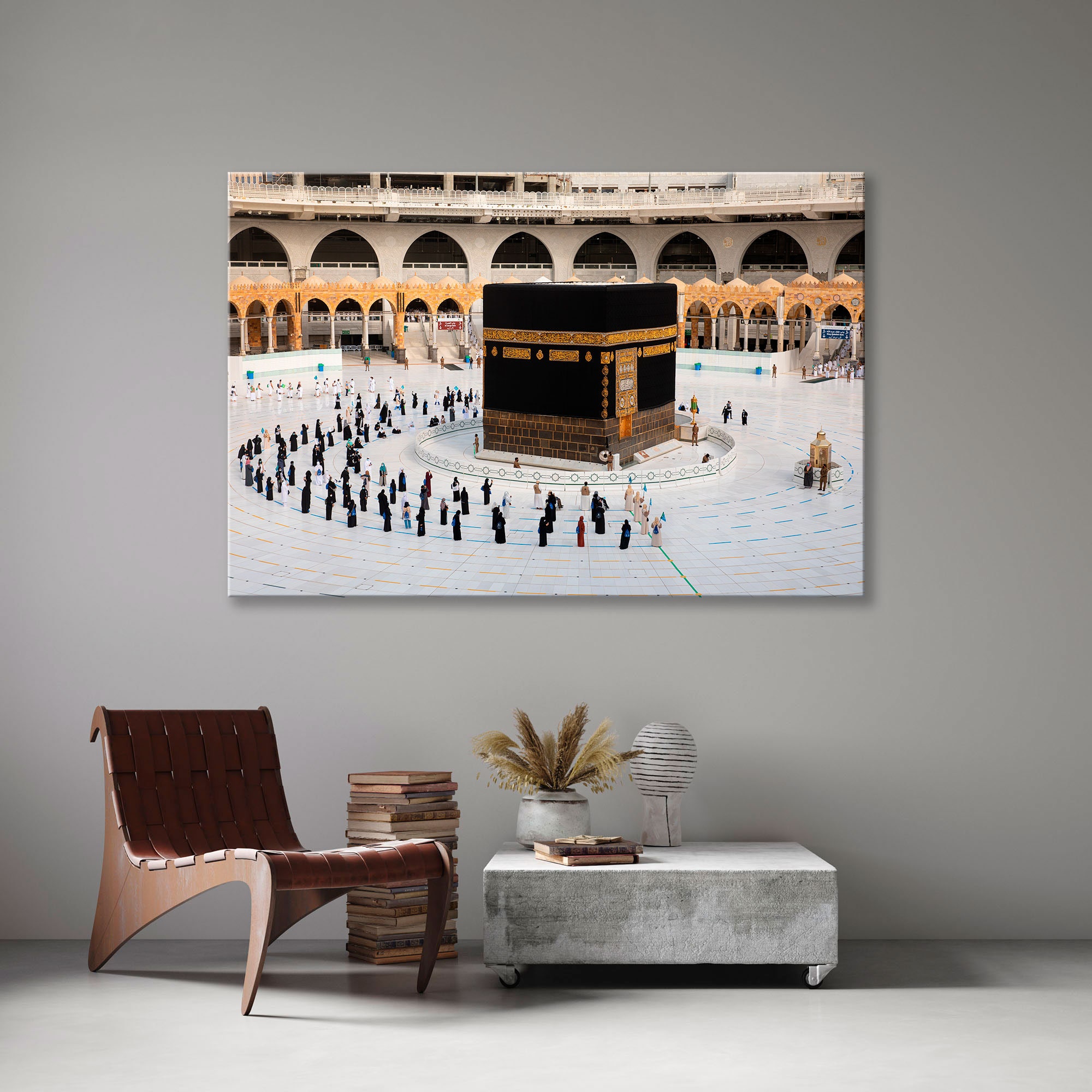 Mosque Mecca Canvas Print, Islamic Wall Art - Etsy