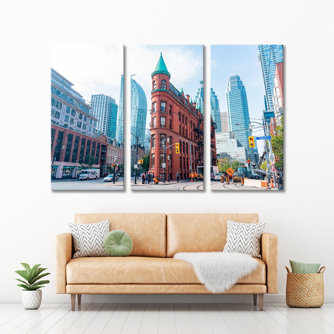 Gooderham Building Canvas Print, Toronto Architecture Wall Art - Etsy