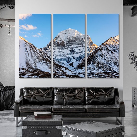 Mount Kailash Tibet Print Art Kailash Mount Art Decor Mount - Etsy