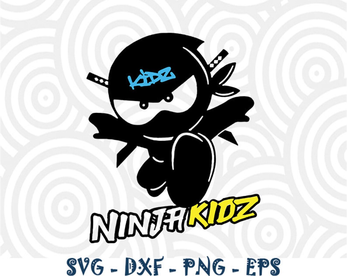 Ninja For Kidz Funny Ninja Gift for Children Ninja Kidz TV | Etsy