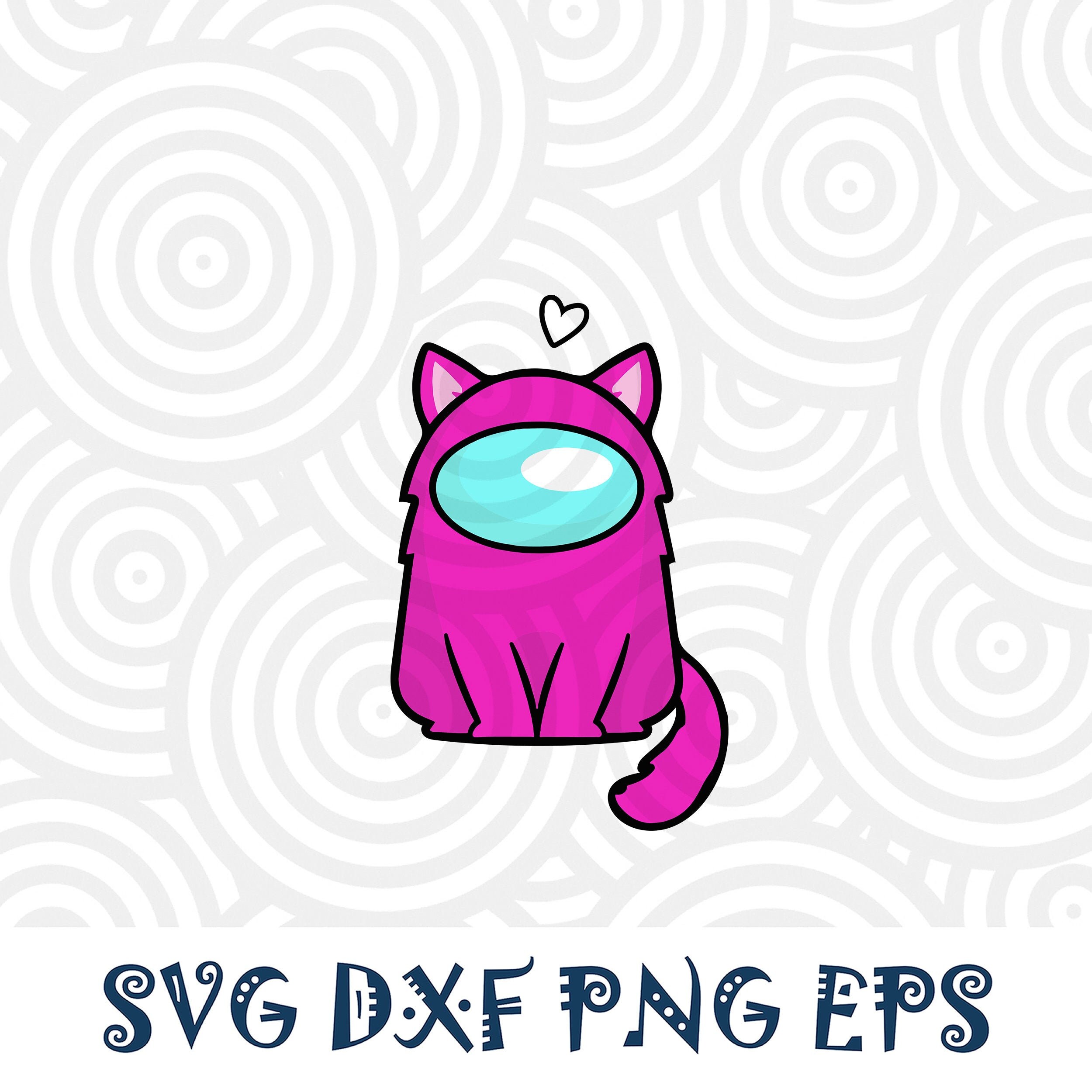 Kitty Cute Kitty Among Us Love Cat Like Among Us Gift For | Etsy