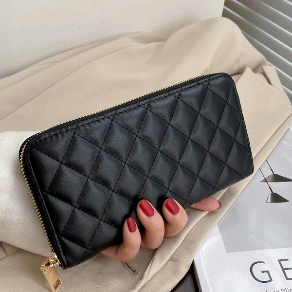 Quilted Wallet - Etsy