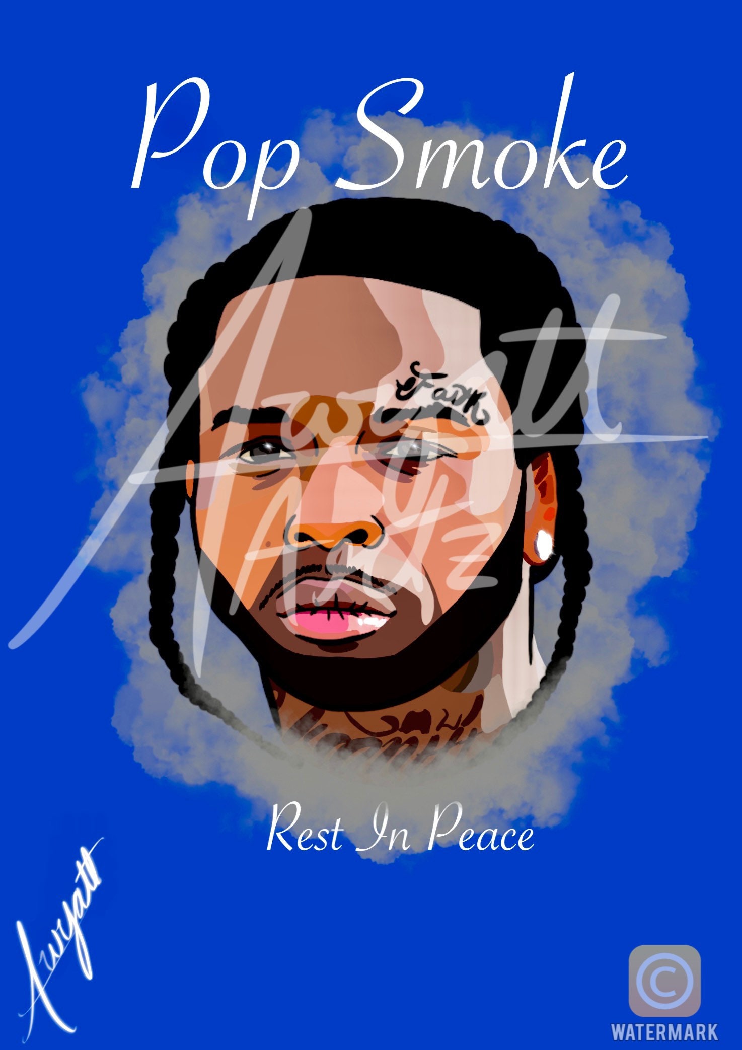 Pop Smoke Art | Etsy