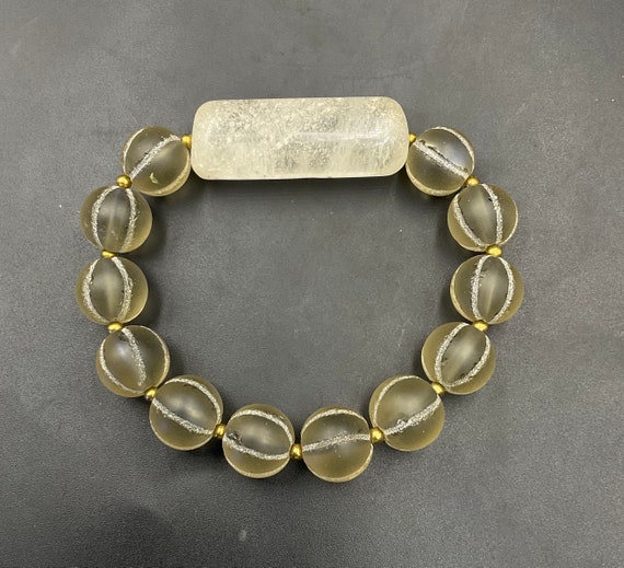 Rare!!! Very old ancient African old crystal quartz m… - Gem