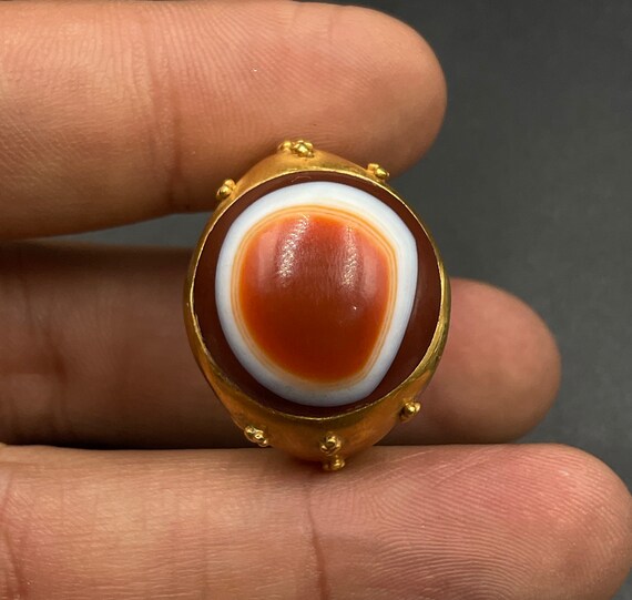 Rare!!! Very unique old ancient Bactrian 1 eye evil … - Gem