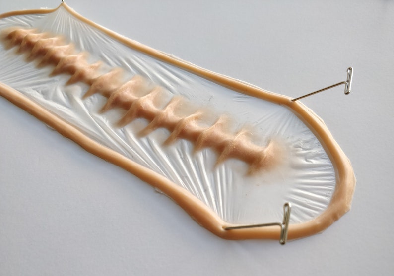 Sci-fi Alien Spine Silicone Prosthetic - Etsy