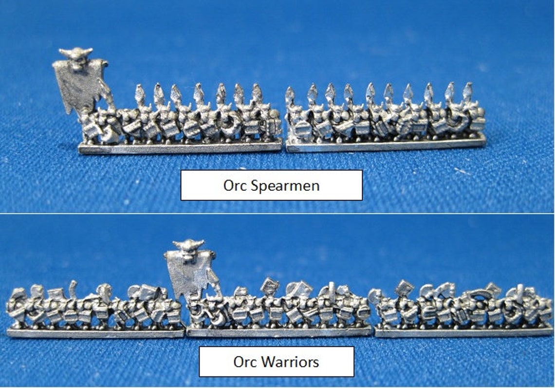 3mm Fantasy Orc Units - Etsy
