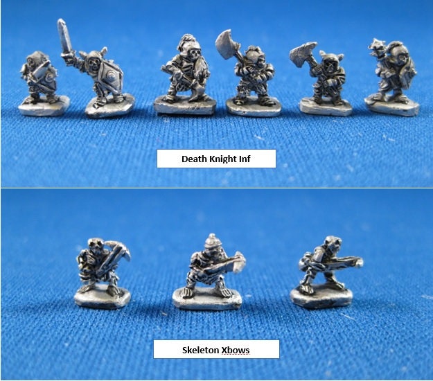 6mm Fantasy Undead Infantry Units - Etsy