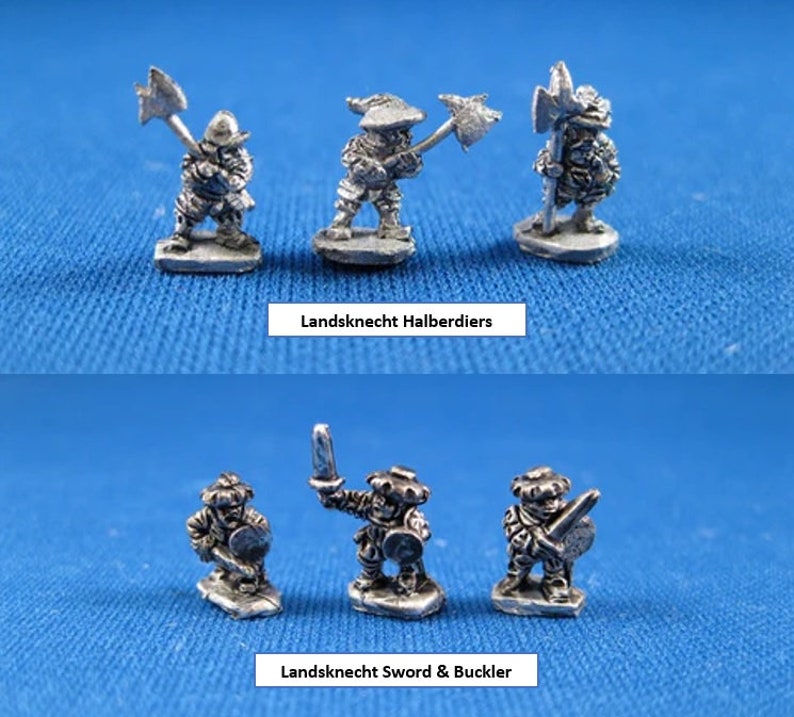 6mm Landsknecht Renaissance Units - Etsy