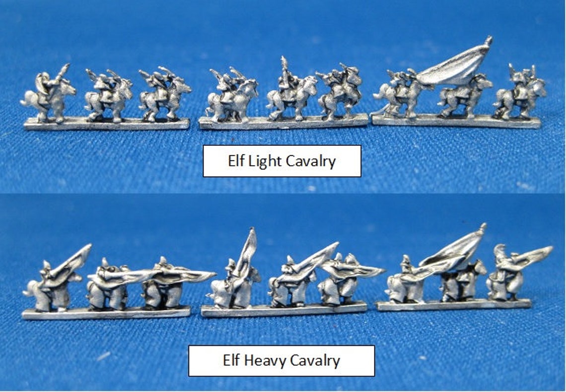 3mm Fantasy Elven Kingdom Units - Etsy