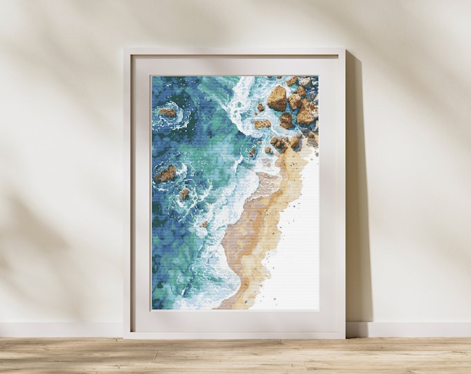Vintage Leisure Arts Seaside Patterns Cross Stitch Pattern - FREE ...