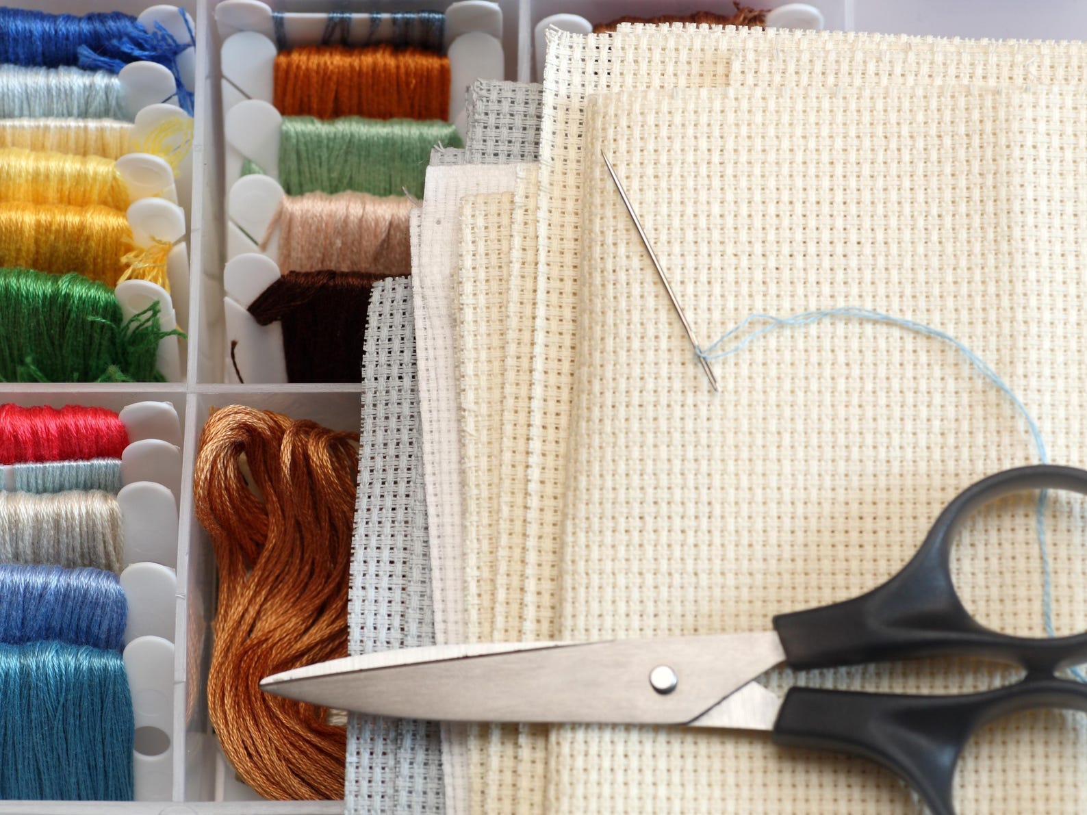 Printable Cross Stitch Graph Paper, Blank Grid Paper for Cross Stitch ...