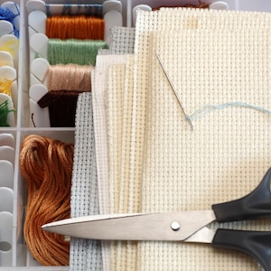 Printable Cross Stitch Graph Paper, Blank Grid Paper for Cross Stitch ...