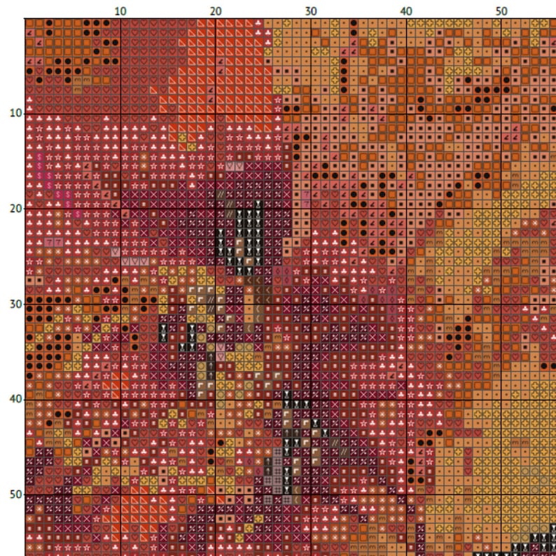 Radiant Serenity: African Woman Cross Stitch Pattern - Vibrant Cultural ...