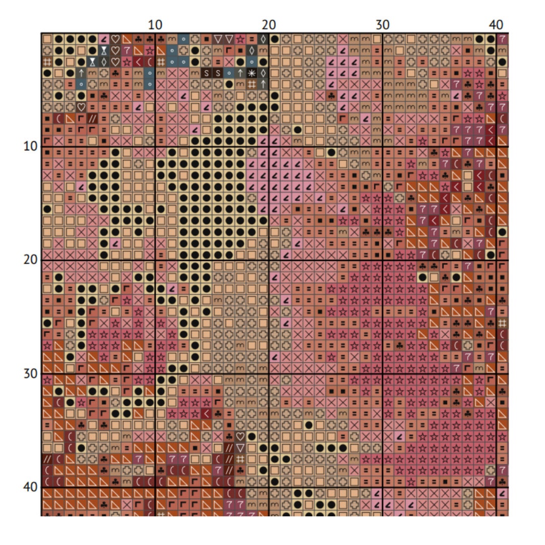 Colosseum at Sunset Cross Stitch Pattern - Iconic Rome Landmark 300 X ...