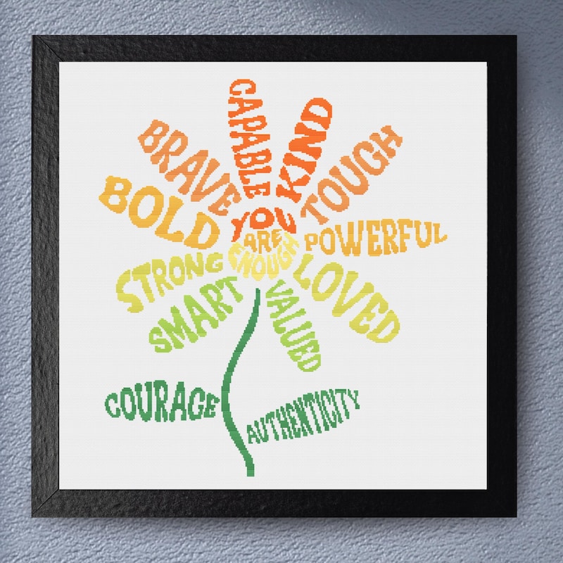 Gym Cross Stitch Kit - Etsy