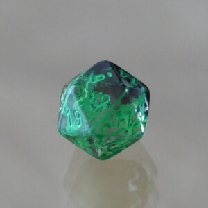 ALIEN DICE Handmade Resin 7 Dice Set for Dnd, Pathfinder, Dungeons and ...