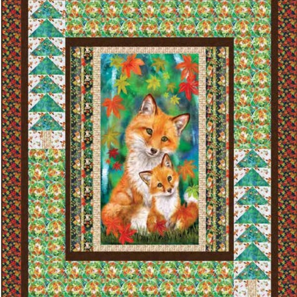 Fox Quilt Pattern - Etsy