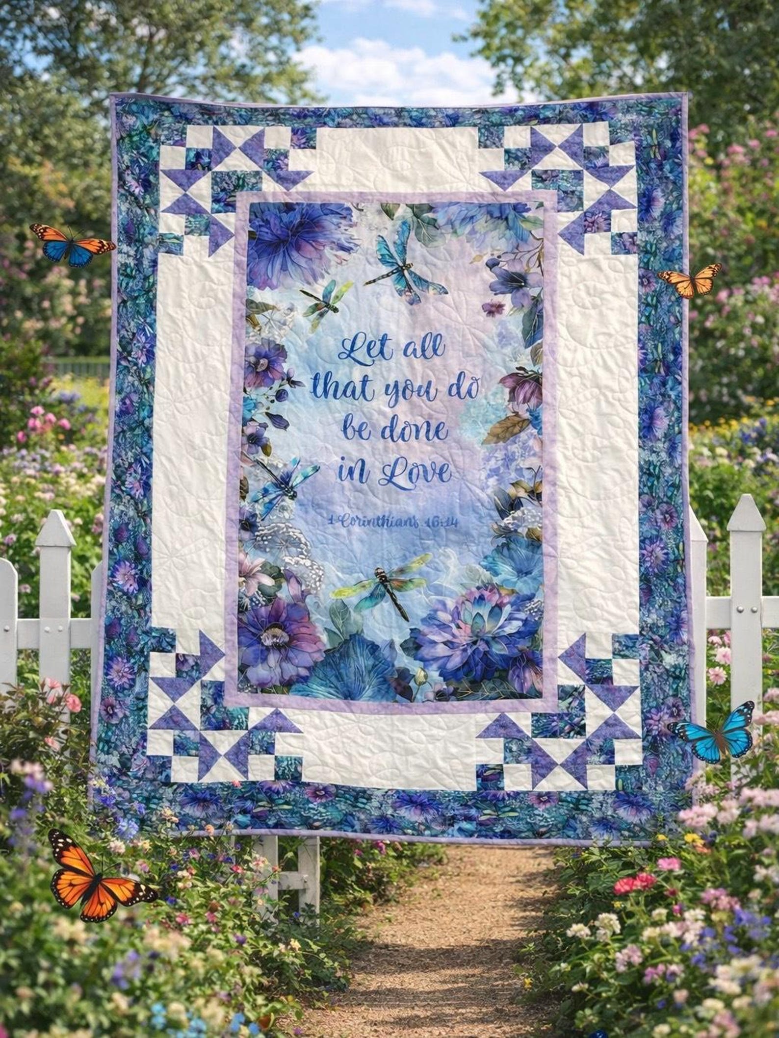 In Love "dazzling Corners" Kit 44" X 62" - Etsy