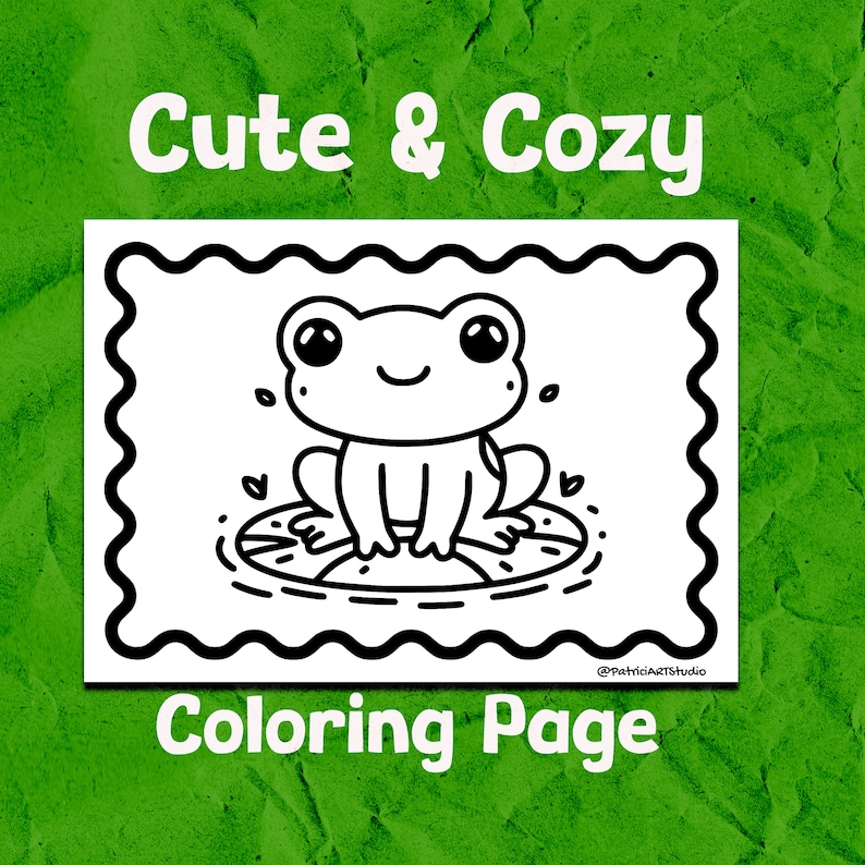 Cute Coloring Page Cozy Coloring Pages Kawaii Coloring Sheets Easy and ...