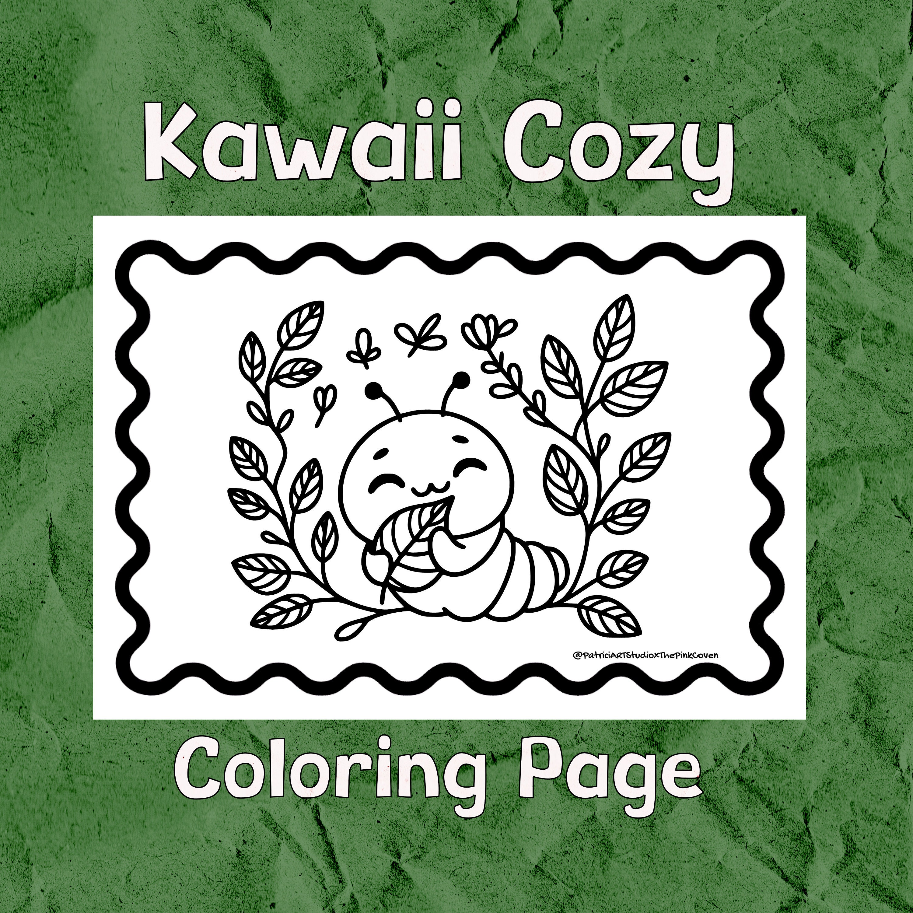 Cute Coloring Page Cozy Coloring Pages Kawaii Coloring Sheets Easy and ...