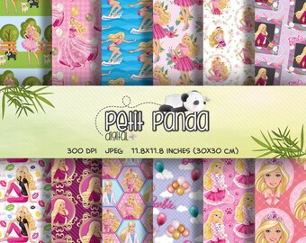 Barbie Wallpaper - Etsy