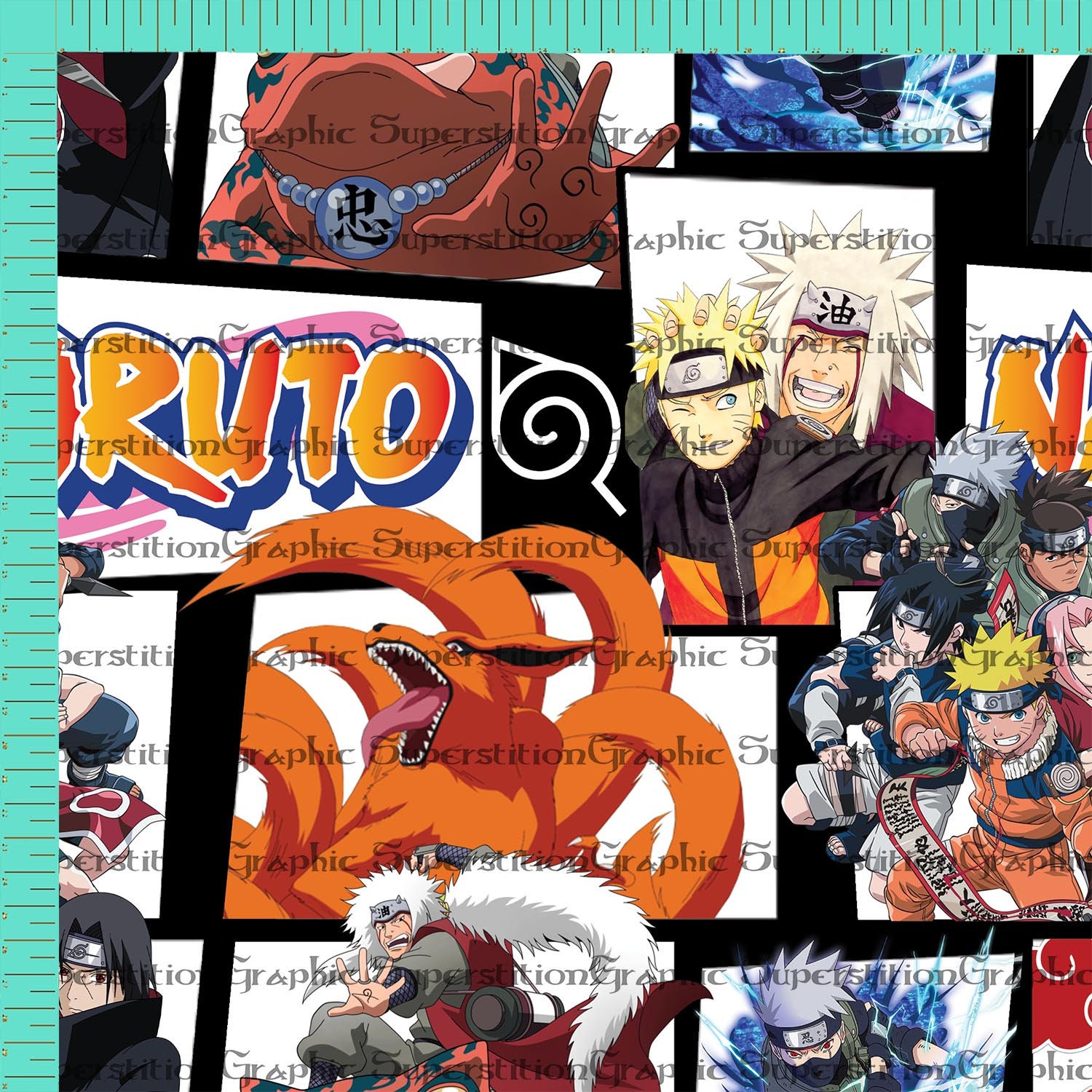 Seamless Digital Pattern Design / Manga - Etsy