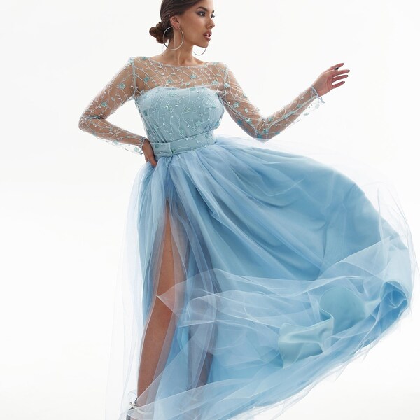Blue Tutu Dress - Etsy
