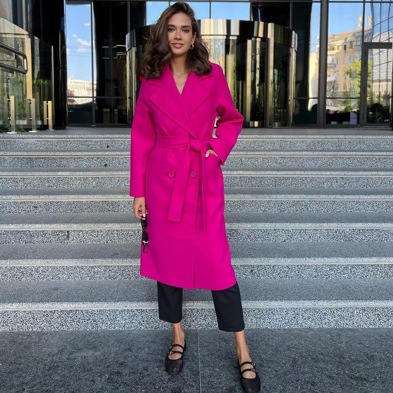 Womens Fuchsia Coat - Etsy