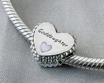 Goddaughter Charm Bracelet - Etsy