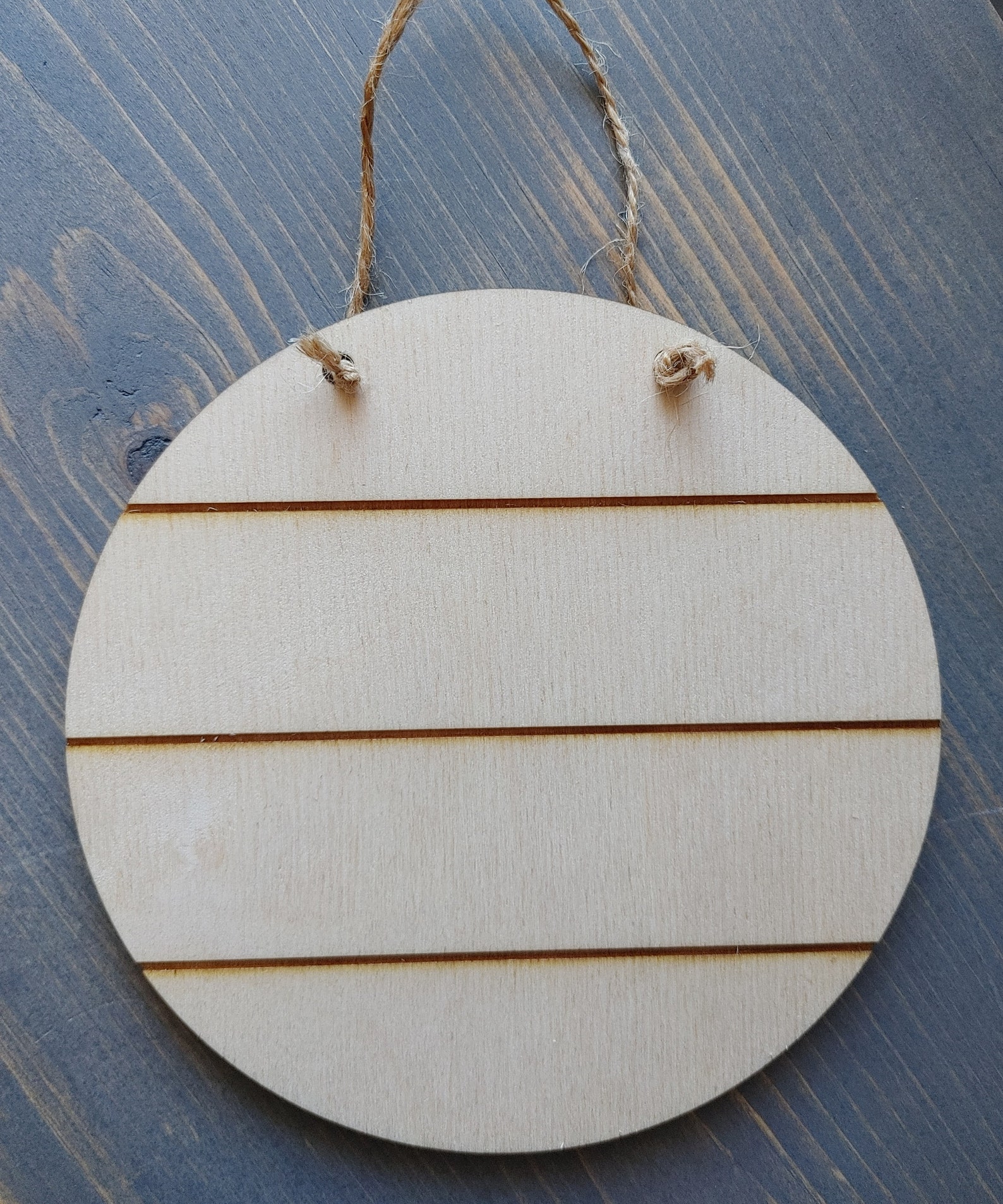 16" Shiplap Round Circle Blank Laser Digital File SVG, Glowforge, Laser ...