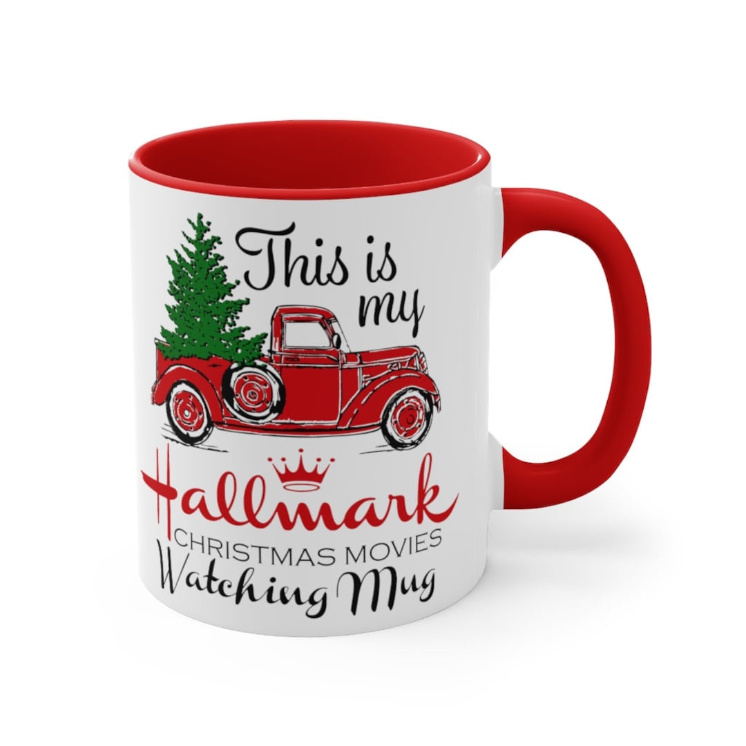 Hallmark Christmas Movie Watching Mug - Accent Coffee Mug Gift - Etsy