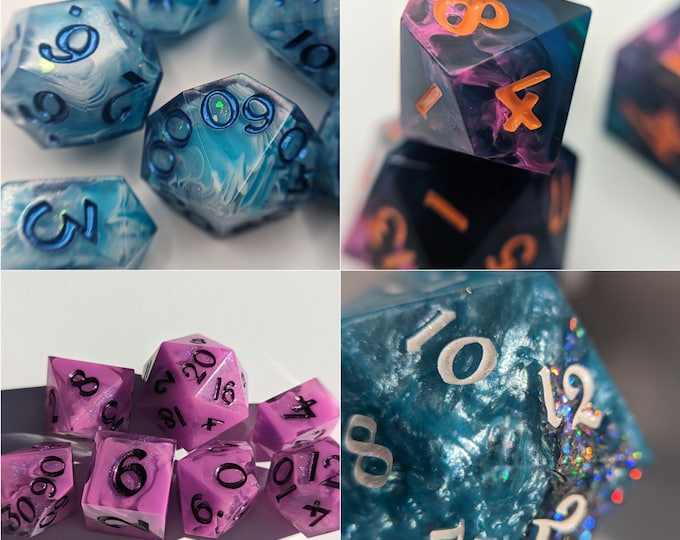 Custom Dice Set - Personalized Designs for Your Unique Gaming ...