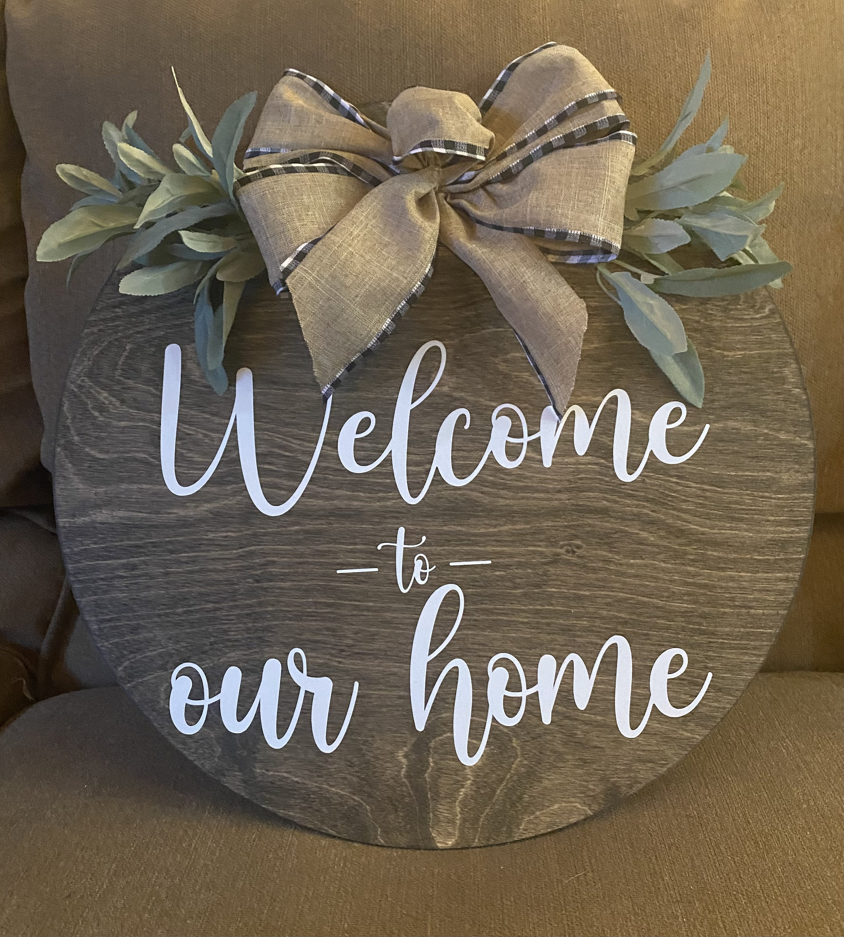 Wood Round Signs - Etsy