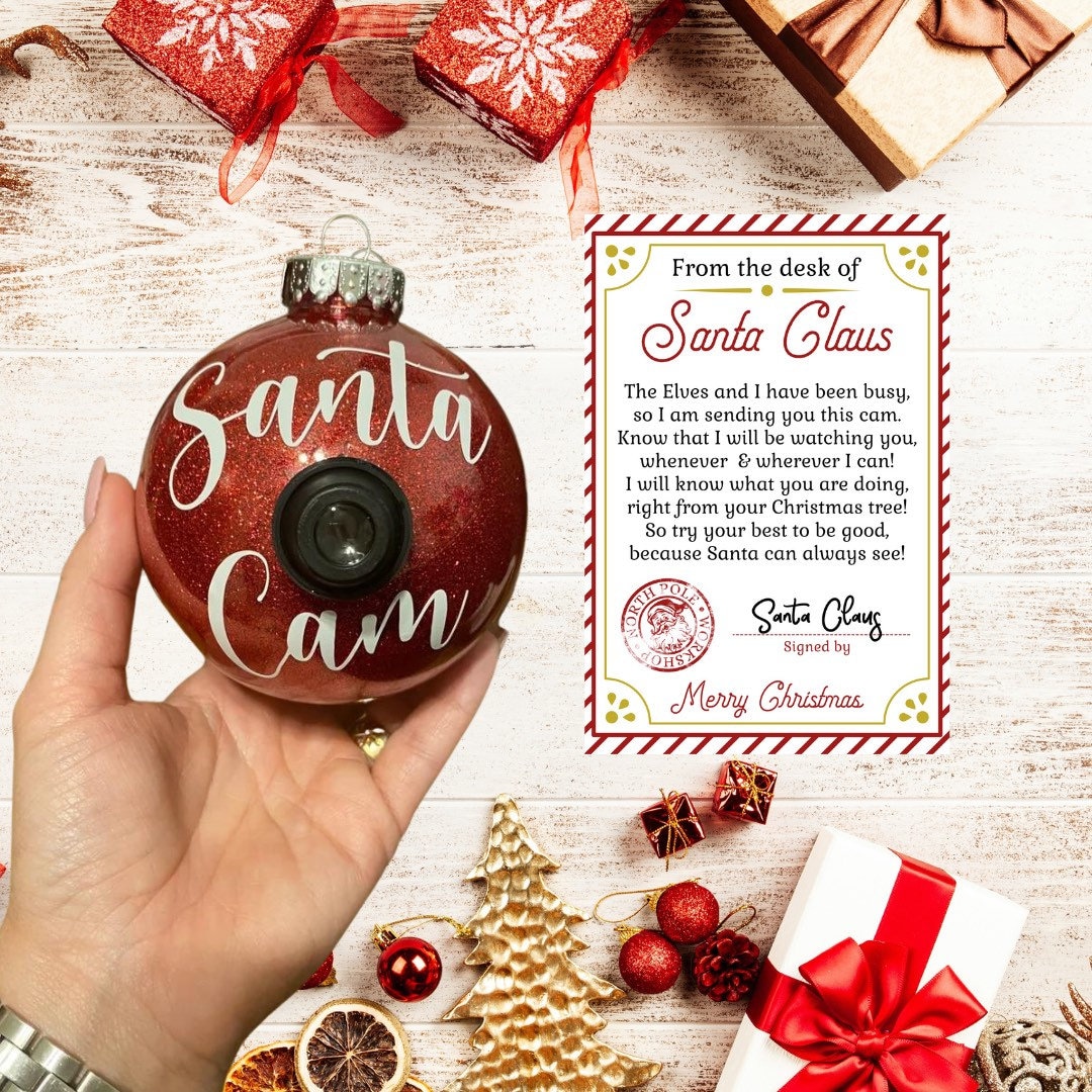 Santa Cam WITH Letter From Santa - Etsy